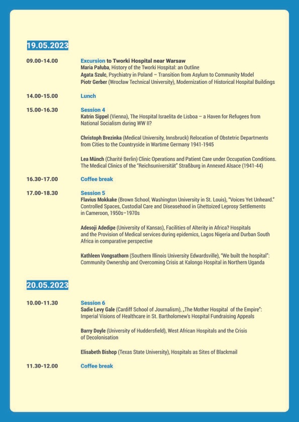 INHH | International Network for the History of Hospitals